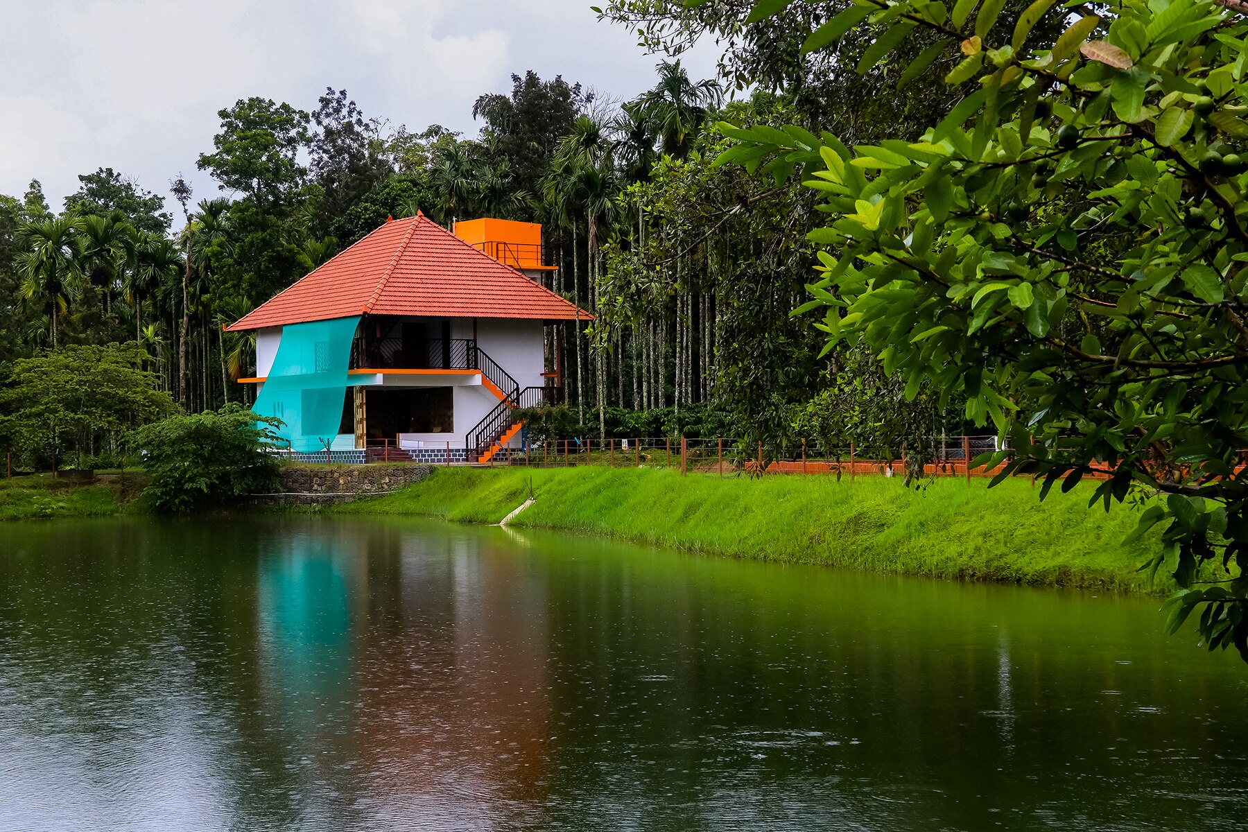 Amenities of Fishing camp in coorg