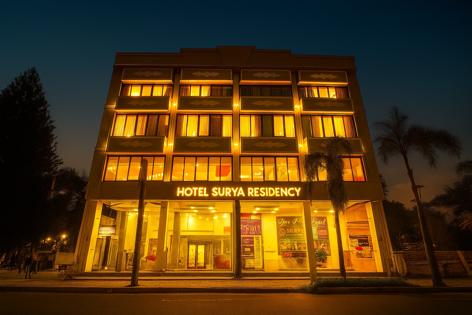 Rooms of Hotel Surya Residency - Hotel in Amritsar