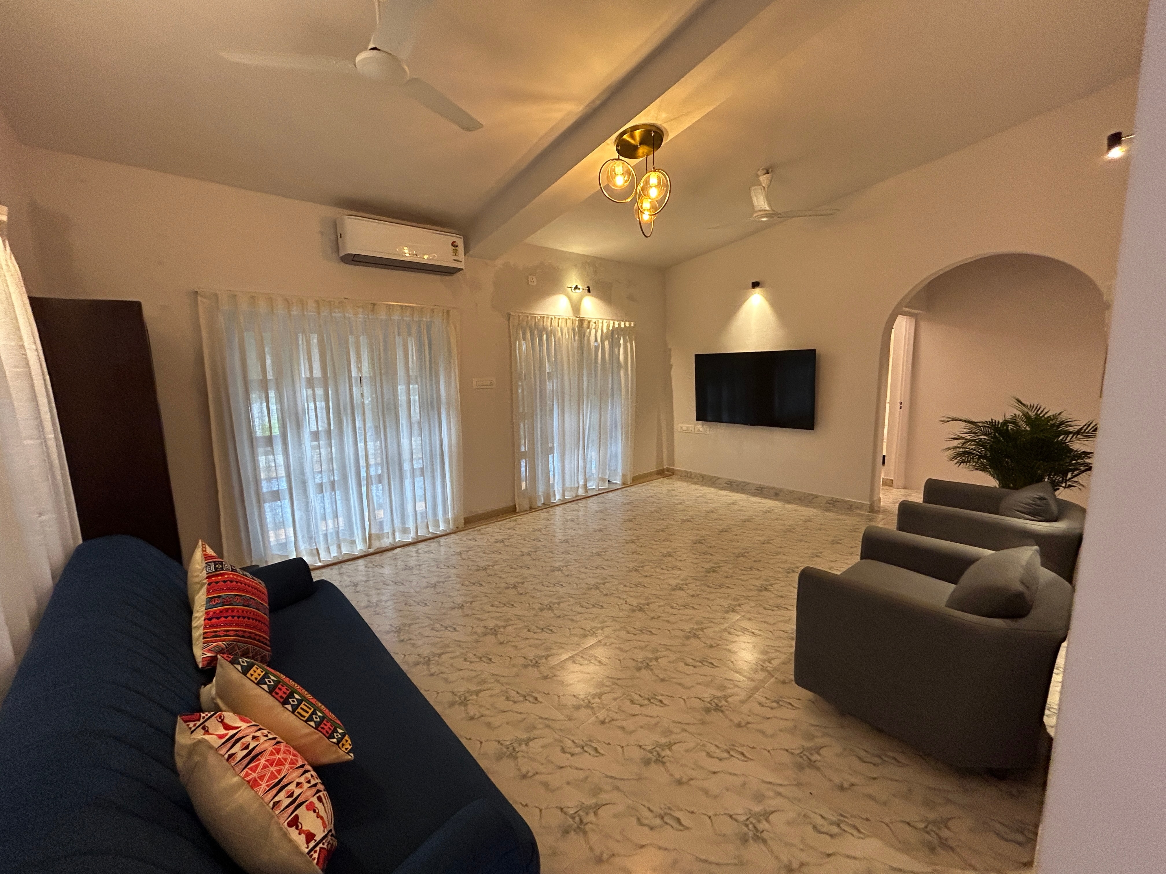 The Quinta Anjuna 3 Bedroom Pvt Pool Villa. 𝗕𝗢𝗢𝗞 Goa Villa