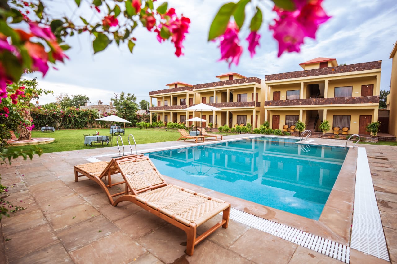 Raj Bagh by Aaryam 𝗕𝗢𝗢𝗞 Sawai Madhopur Resort