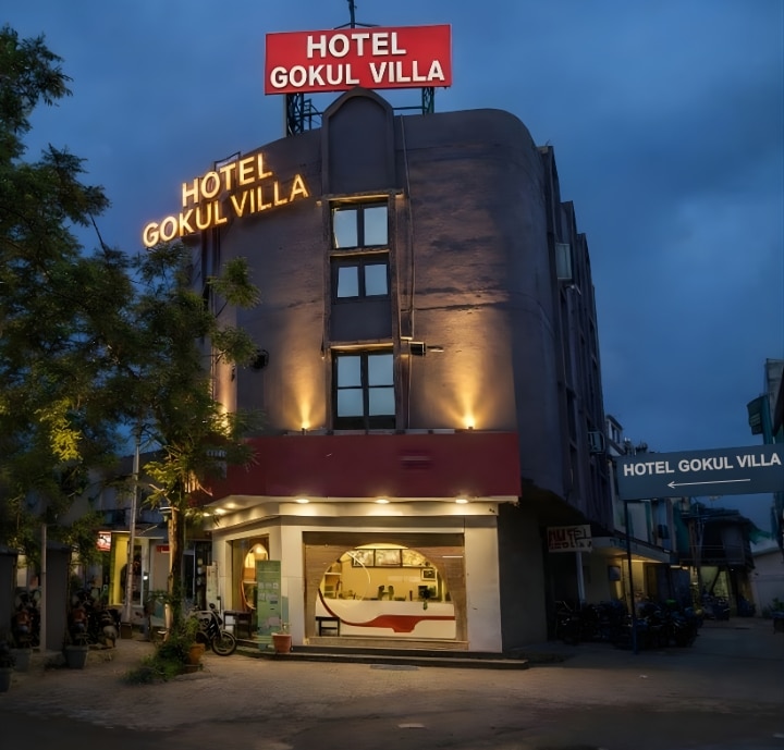 Hotel Gokul Villa 𝗕𝗢𝗢𝗞 Ahmedabad Hotel