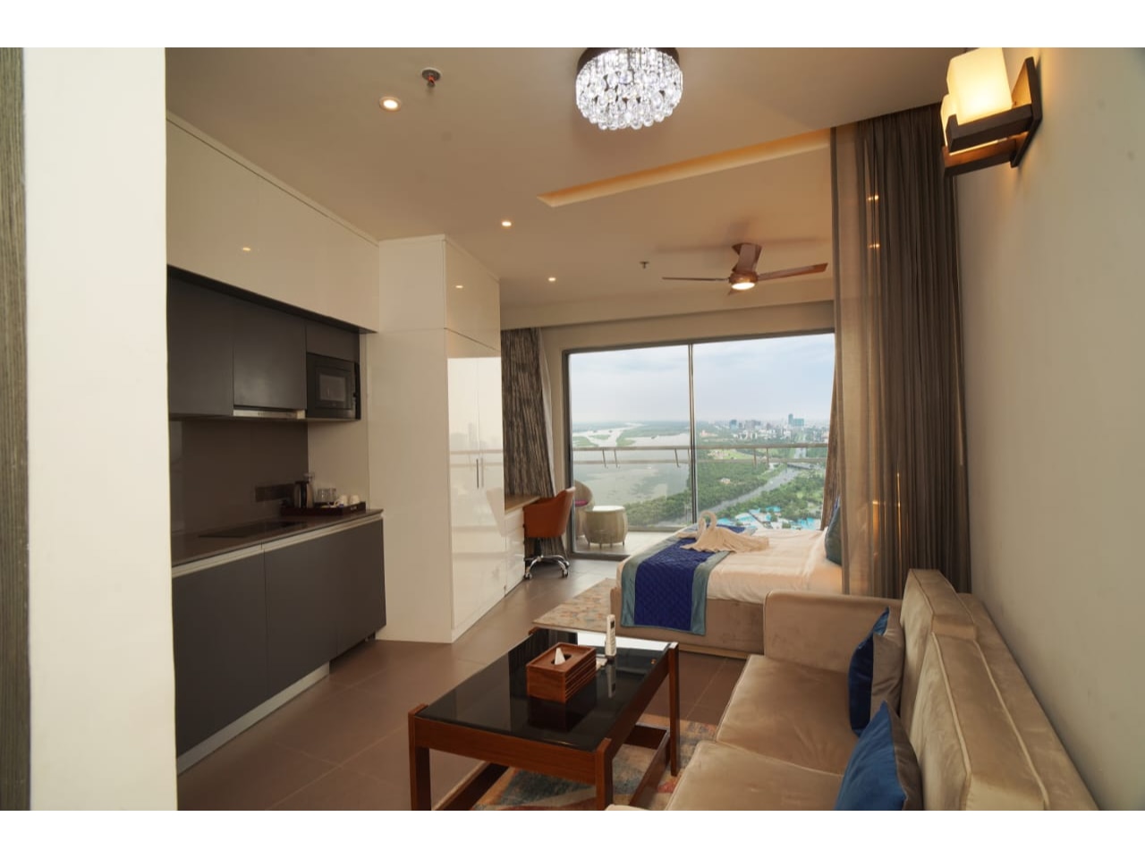 Rooms of LivBox Supernova - Hotel in Noida