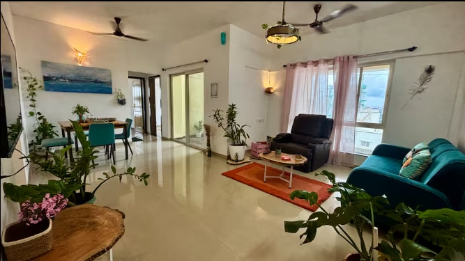 Casa Bliss 2 BHK 5mn to Embassy Qubix SEZ Hinjewdi 𝗕𝗢𝗢𝗞 Pune Apartment