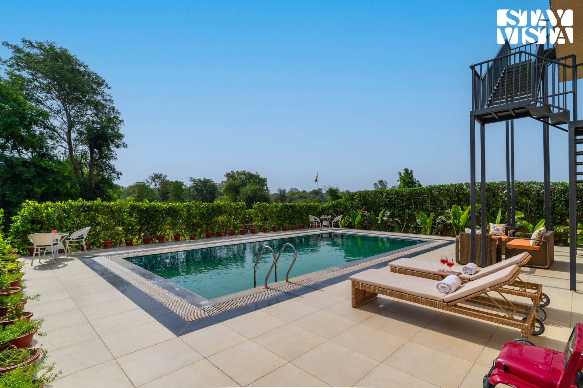 StayVista at Avanya Retreat 𝗕𝗢𝗢𝗞 Manesar Villa