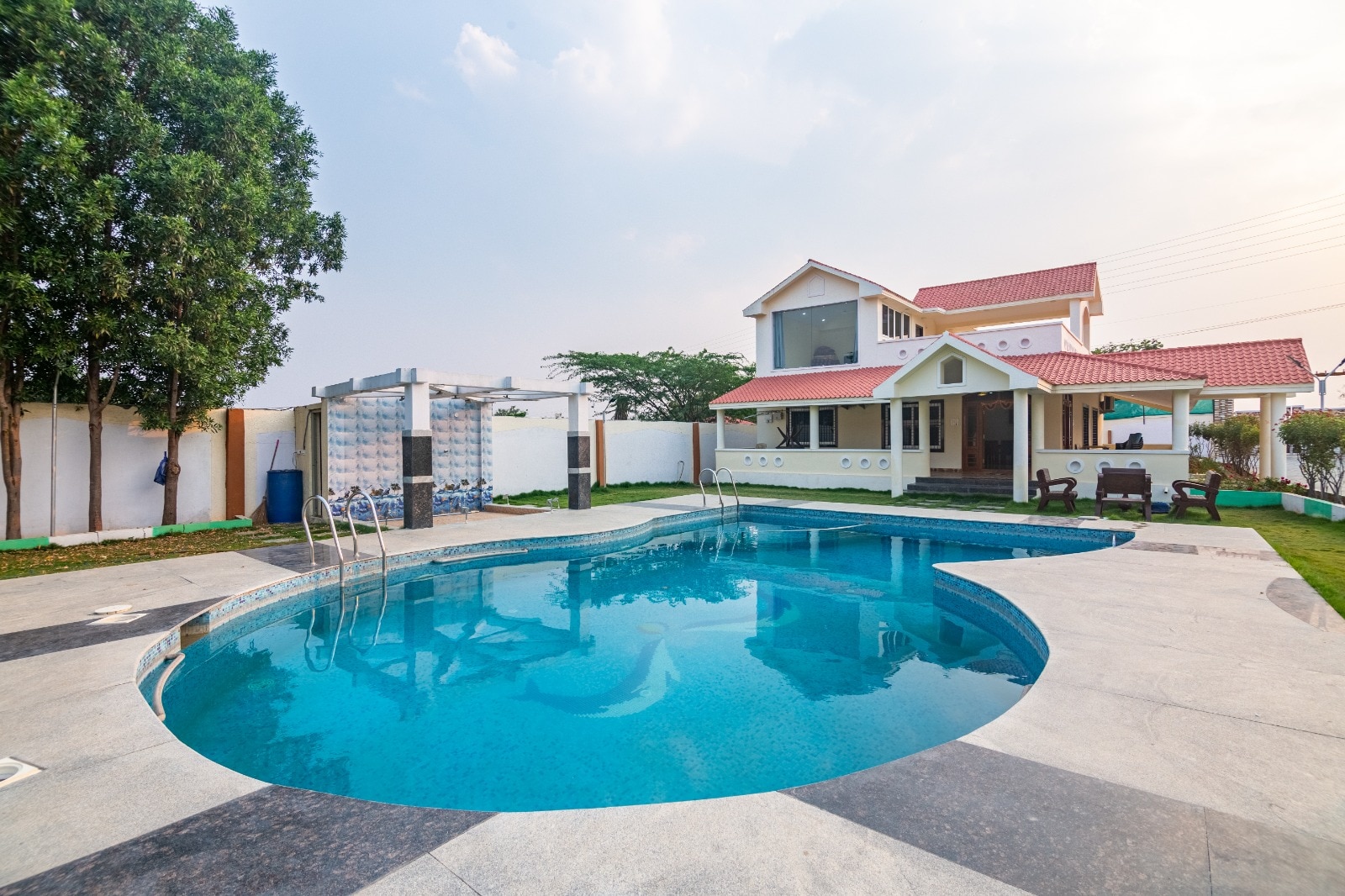 Bliss Farm Stay Iris 𝗕𝗢𝗢𝗞 Chevella Farm House