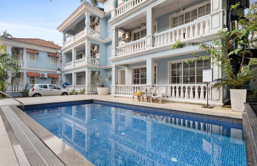 Luxury 4 bedroom villa with pool near Uddo beach 𝗕𝗢𝗢𝗞 Goa Villa