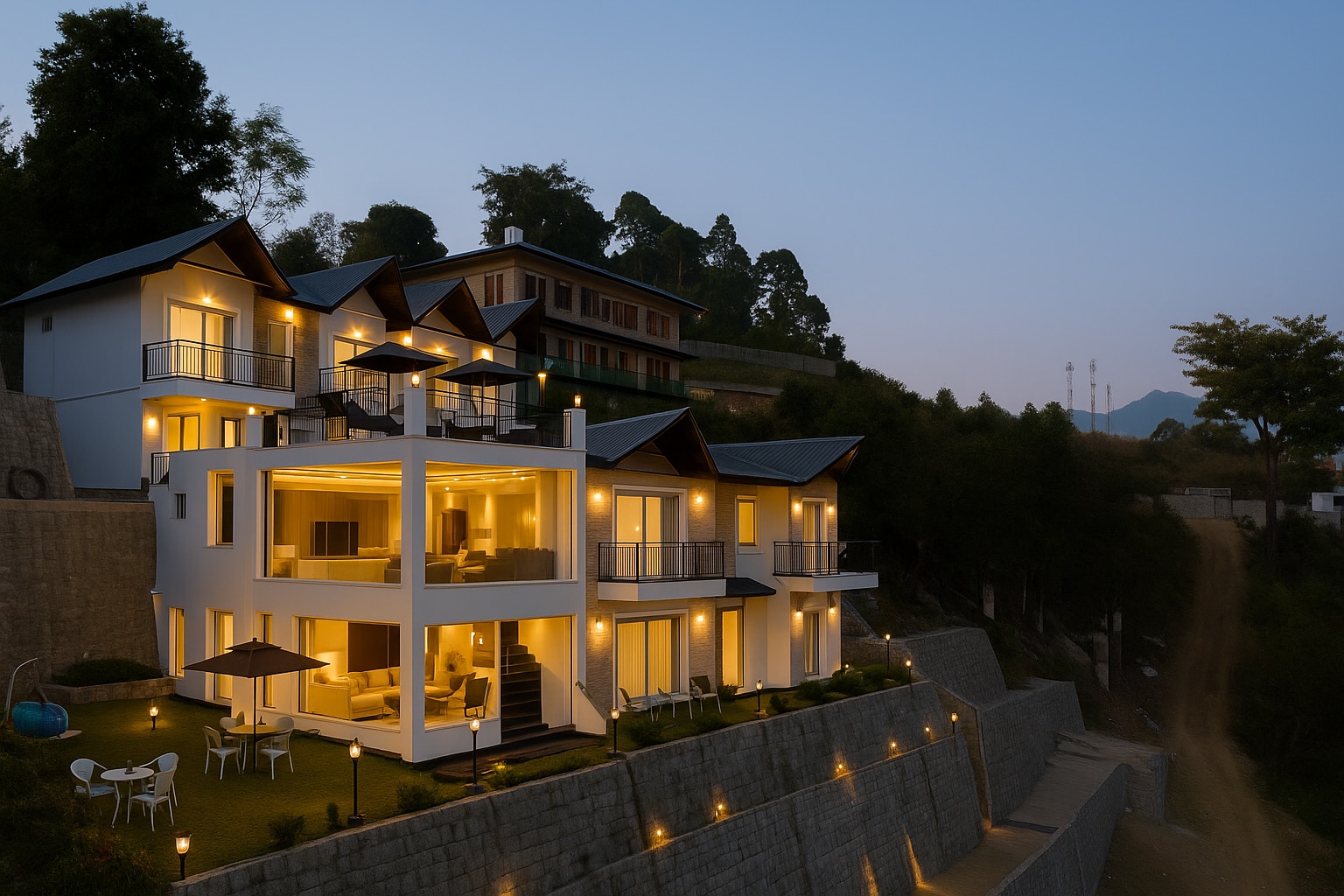 The Barns Resort 𝗕𝗢𝗢𝗞 Bhimtal Resort