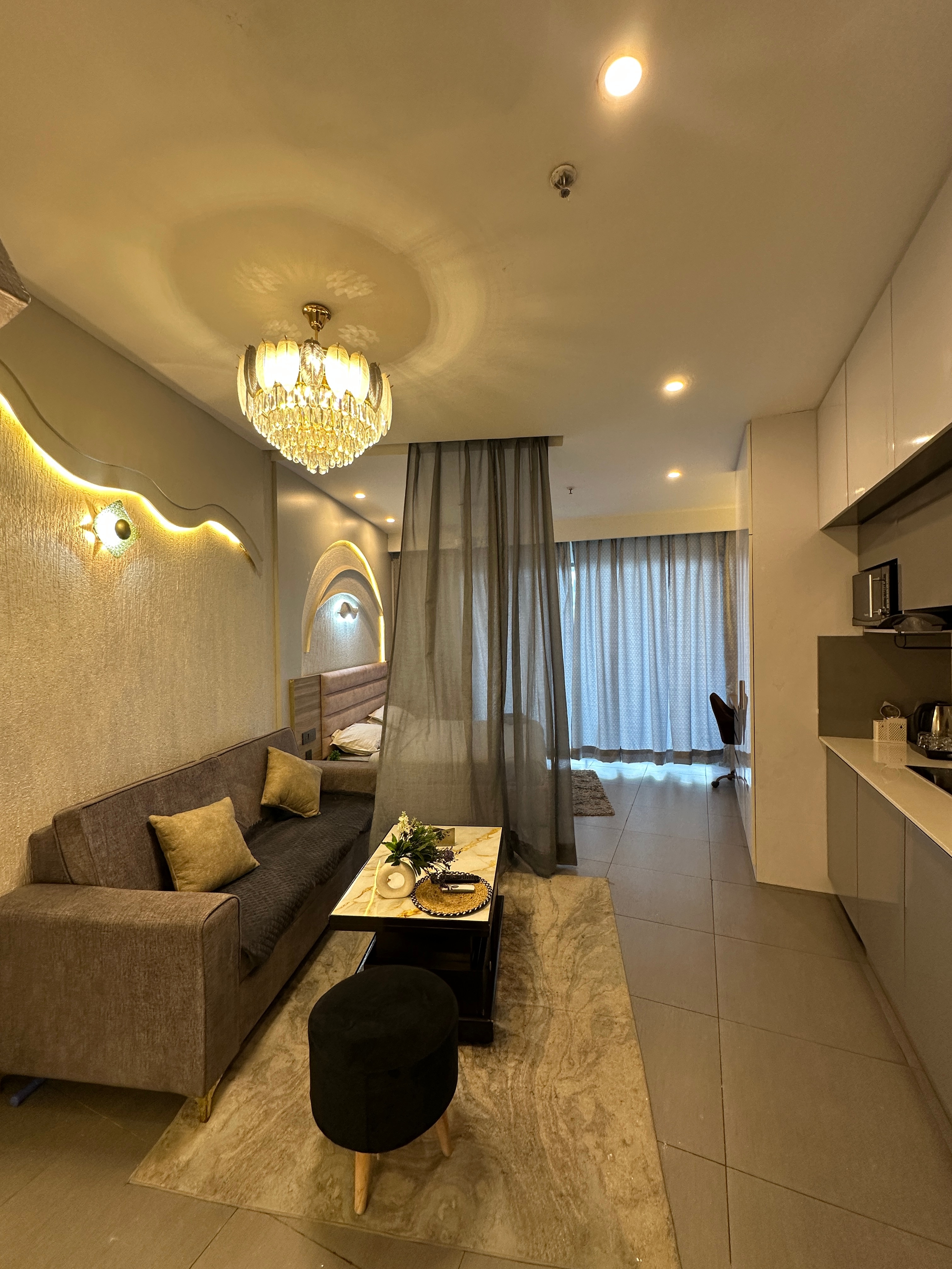 Address of 42nd floor luxury supernova sky & river view - Homestay in Noida