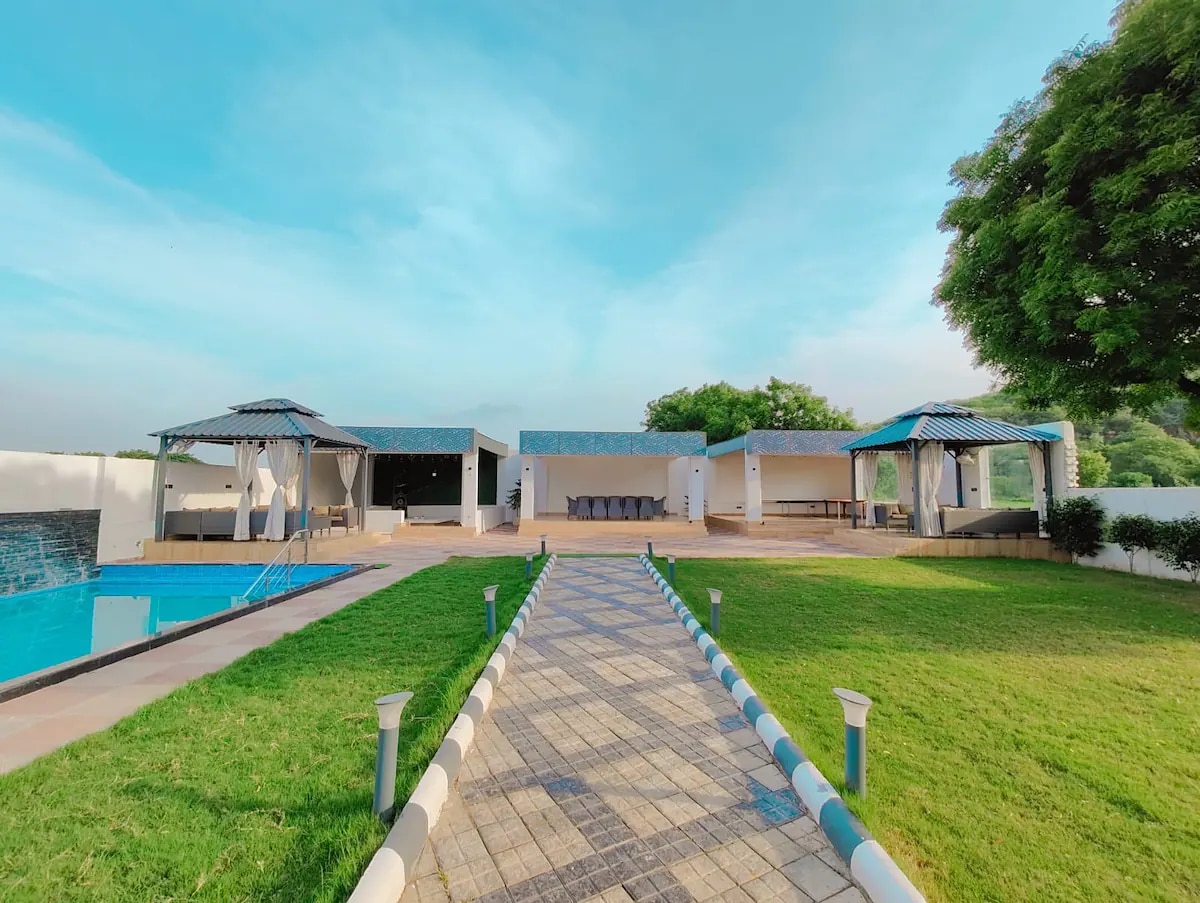 Partyvillas Hridya Farm 𝗕𝗢𝗢𝗞 Gurgaon Farm House