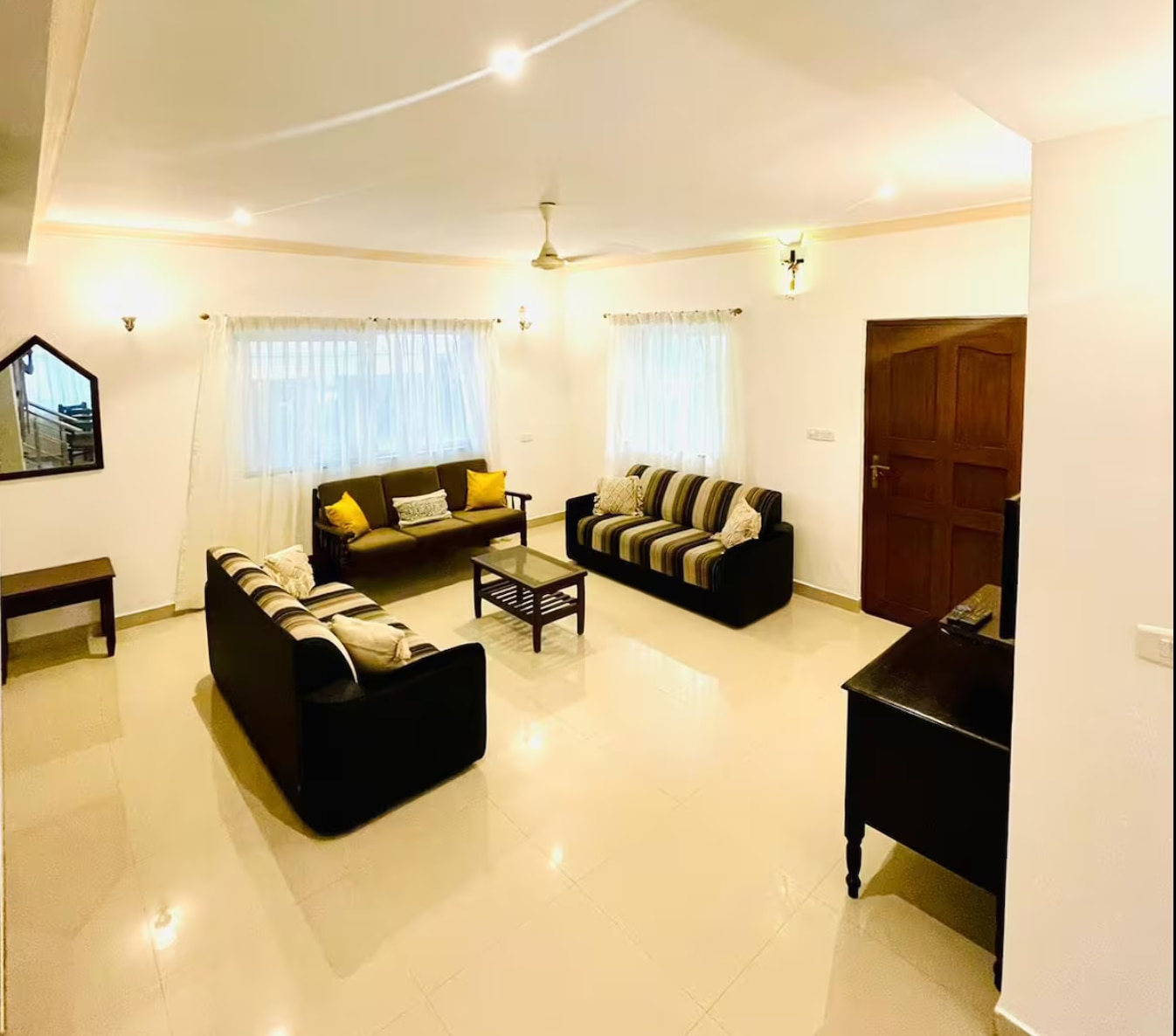 Rooms of Varca 3BHK Villa with Field-View & Beach Proximity - Villa in Goa