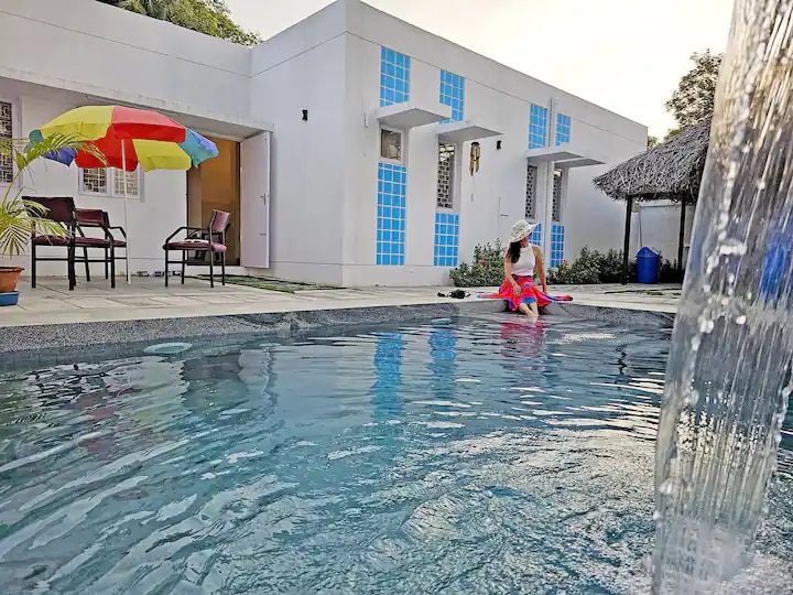 Verity ACRES Farmstay Private Pool Villa (Blue) Pondicherry - Reviews ...