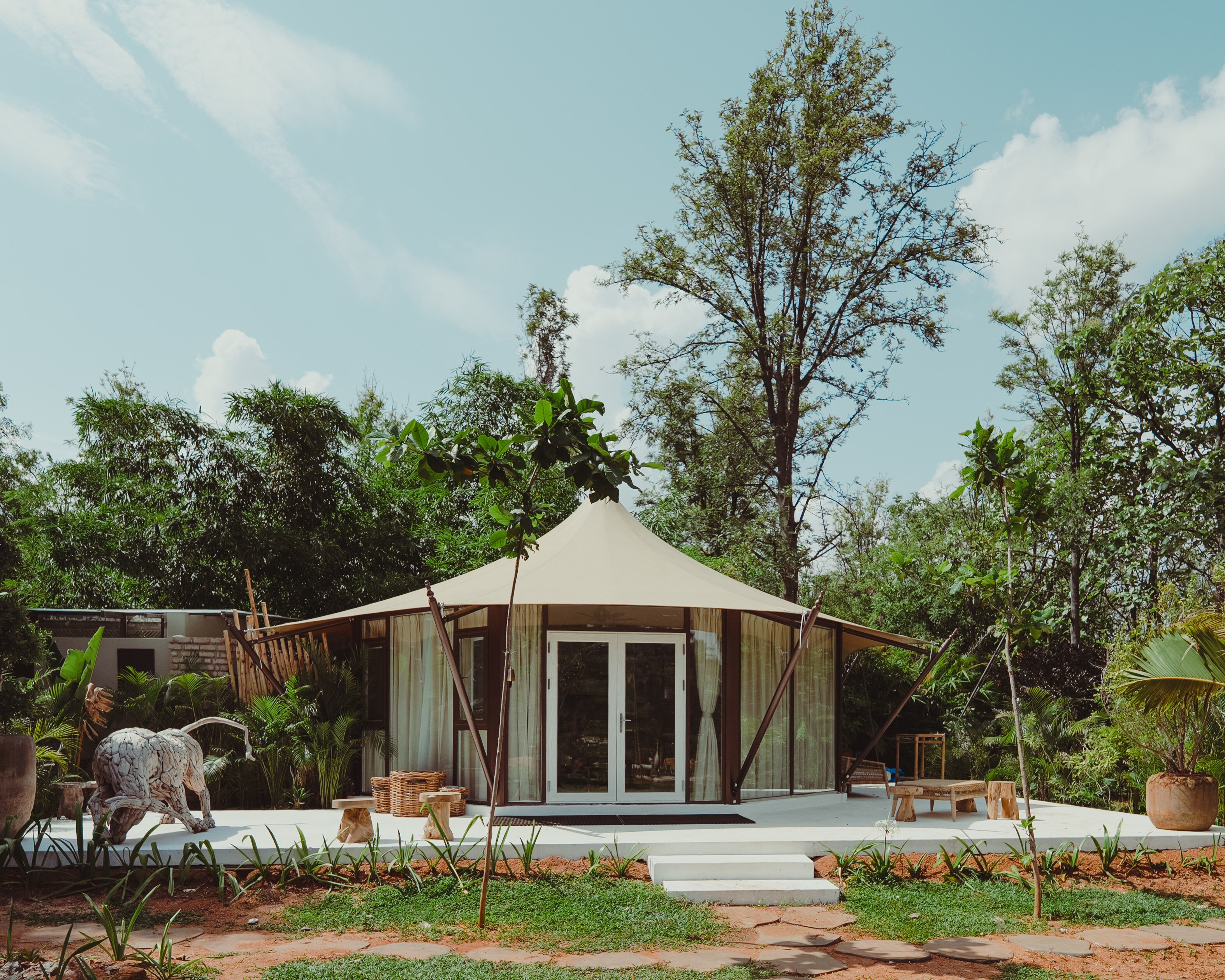 ELIVAAS Prive Bali Bay Kuta Canvas | Boho Style Glass Tent 𝗕𝗢𝗢𝗞 ...