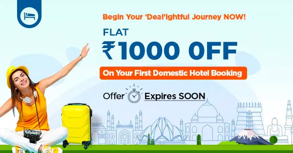 Exclusively for Your First Hotel Booking