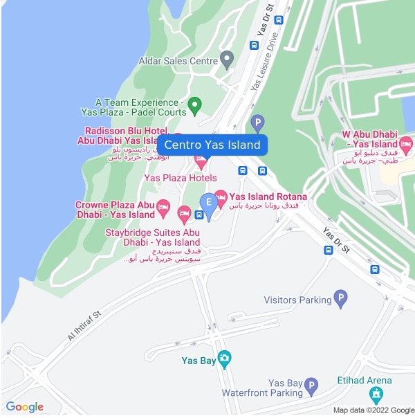 Abu Dhabi New Yas Island Mall Map