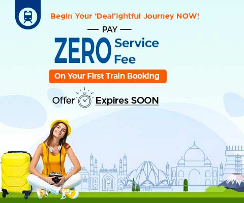 Exclusively for Your First Train Booking